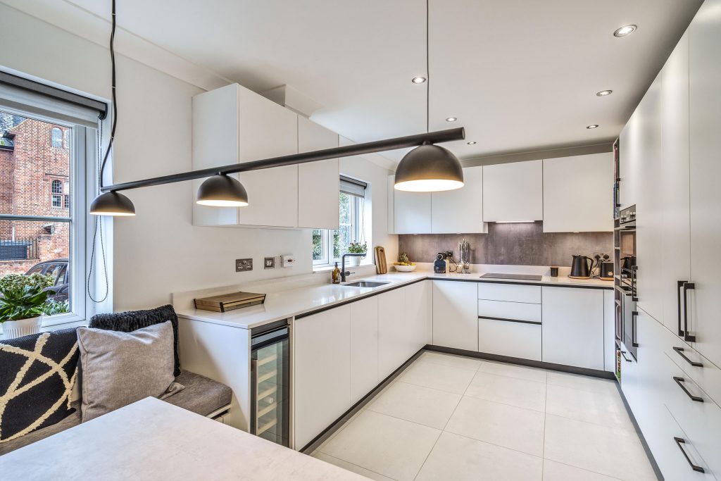 A Contemporary Family Kitchen with Smart, Stylish Features