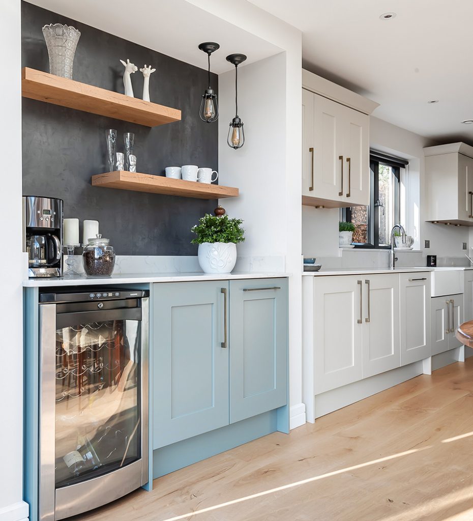 A Classic Shaker Kitchen in a Timeless Two Tone Palette